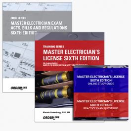Master Electrician's License Sixth Edition Pre-Exam Workbook Complete Pack